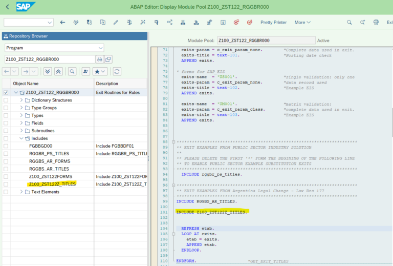 User Exit Validation for Intercompany postings | SAP Blog