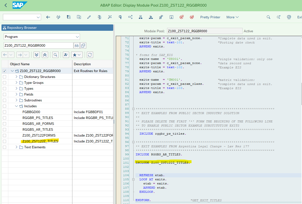 User Exit Validation for Intercompany postings | SAP Blog