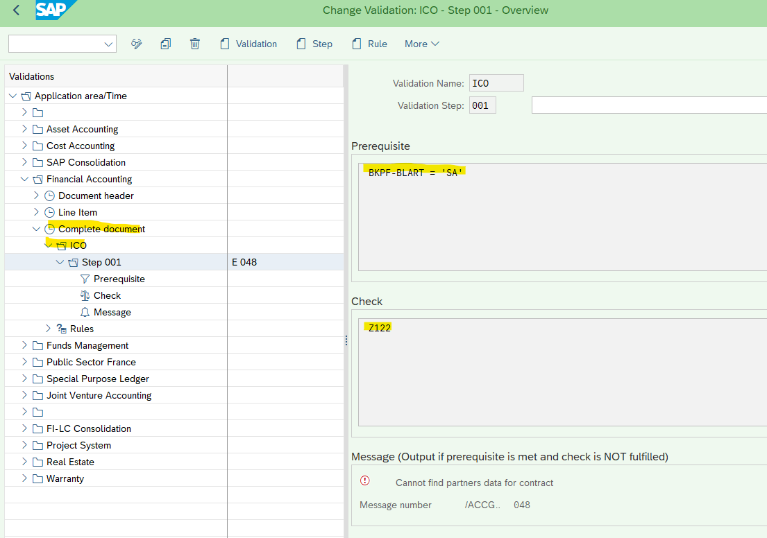 User Exit Validation for Intercompany postings | SAP Blog