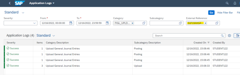 Upload General Journal Entries S/4Hana Fiori App | SAP Audit Blog